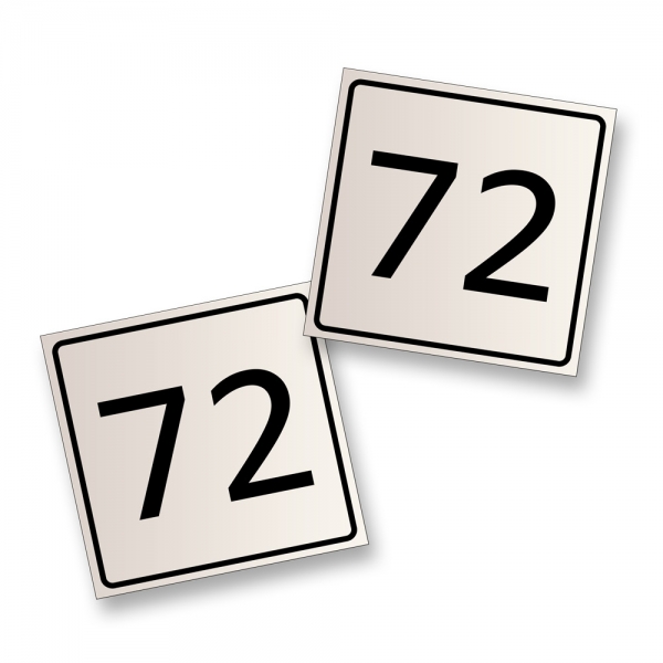 MOD Stickers - Metric. Gas Cylinder Deco Tank